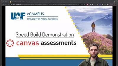 Canvas Assessments - University of Alaska Fairbanks