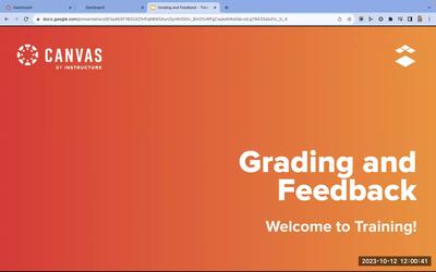 Canvas Grading and Feedback - Instructure - University of Alaska Fairbanks