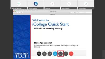 iCollege - Quick Start - Georgia State University