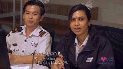 Security Officers, Li Ka Shing Library - Mediacast | Singapore ...