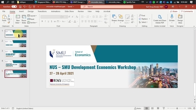Masthead Template in PowerPoint - Mediacast | Singapore Management ...