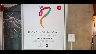 Preview Opening for Body Language Exhibition - Media Hopper Create