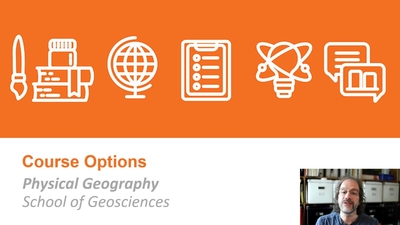 GeoSciences - Physical Geography Course Options in 2021 - Media Hopper ...