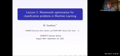 Essentials of numerical nonsmooth optimization Lecture 3 - Manilo ...