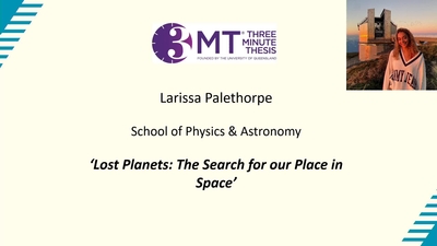3MT Final 2024 - Larissa Palethorpe - Media Hopper Create