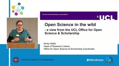 Open Science in the wild (a view from the UCL Office for Open Science ...