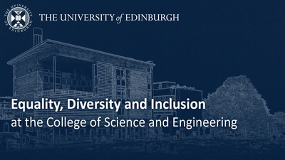 Equality Diversity and Inclusion at The College of Science and ...