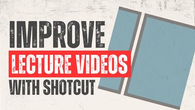How to add an intro and outro to your lecture presentation video using ...
