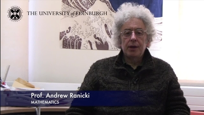 Andrew Ranicki- Mathematics- Research In A Nutshell - School of ...