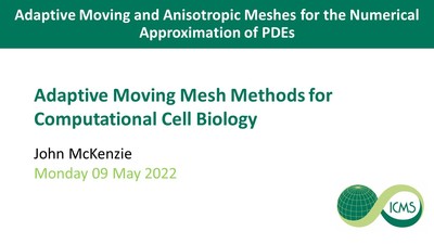 Adaptive Moving Mesh Methods for Computational Cell Biology - John ...