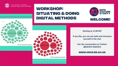 Workshop: Situating & Doing Digital Methods - Media Hopper Create