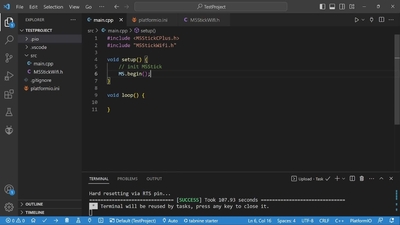 Sending OSC Messages with M5StickC Plus - Media Hopper Create