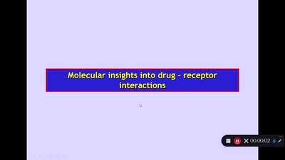 BMS2: How Drugs Act . Part 4 Dr Phil Larkman - Media Hopper Create