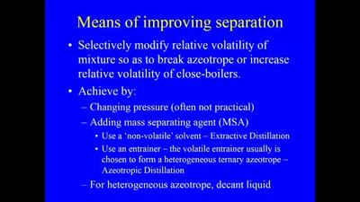Distillation Lecture 6 2020 Changing Pressure - Media Hopper Create