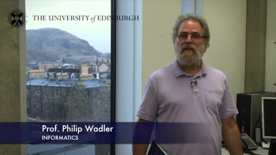 Philip Wadler - Informatics - Research In A Nutshell - School of ...