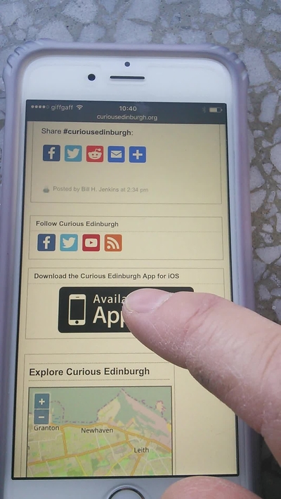How to download the Curious Edinburgh iOS app to your device - Media ...
