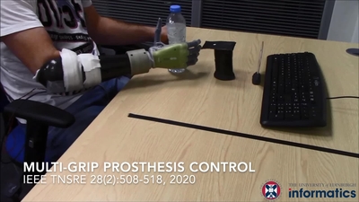 Multi-Grip Prosthesis Control - Media Hopper Create