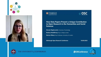 How data papers present a unique contribution to open research in the ...