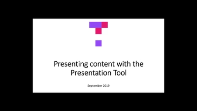 Presenting Content with the Top Hat Presentation Tool - Media Hopper Create