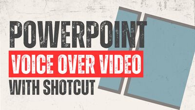 How to edit a lecture video including slides in Shotcut - Media Hopper ...