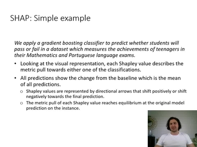 XAI Lecture Recording - SHAP (Part 3) - Media Hopper Create