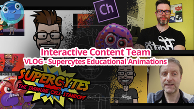 Interactive Content Team VLOG: Supercytes Animations - Media Hopper Create
