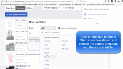 Wikipedia's new Content Translation tool in a nutshell - Translating ...