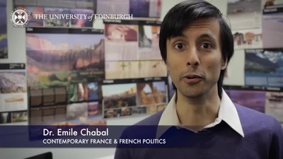 Dr Emile Chabal -Contemporary France & French Politics- Research in a ...