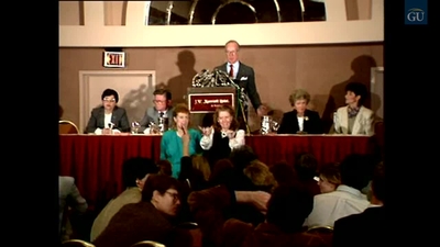 DPN 1988 vol. 35 - Press Conference Spilman/Zinser 4 of 4 - Gallaudet ...