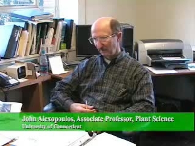 Dr. John Alexopoulos, Associate Professor, Plant Science, UConn ...