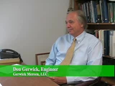 Don Gerwick, Engineer, Gerwick Mereen, LLC. - University of Connecticut ...