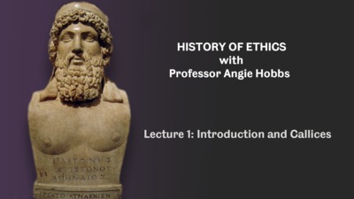 Lecture 1 - Introduction and Callicles - The University of Sheffield ...