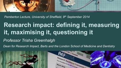 "Research Impact: defining it, measuring it, maximising it, and ...