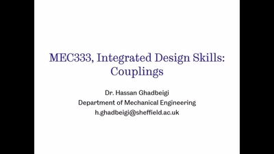 MEC 333- Couplings - The University of Sheffield Kaltura Digital Media Hub