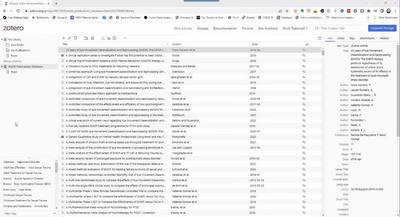 5. Export references from Zotero to Mendeley Reference Management ...