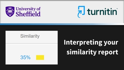 Turnitin: interpreting your similarity report (students) - The ...
