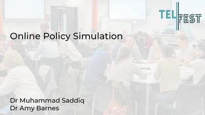 Online Policy Simulation - The University of Sheffield Kaltura Digital ...