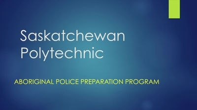 APPPPresentationMay2818 - Videos on Sask Polytech