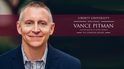 Vance Pitman - The Hand of God - Liberty University
