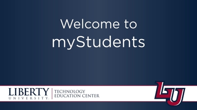 myStudents - Liberty University