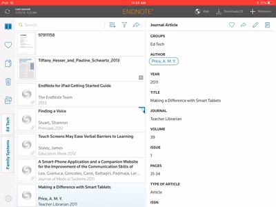 One Minute App Review: ENDNOTE - Liberty University