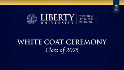 LUCOM Class of 2025 White Coat Ceremony | Aug. 21, 10AM - Liberty ...