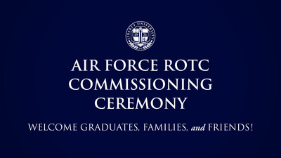 Air Force ROTC: Commissioning Ceremony | May 10, 6:00PM - Liberty ...