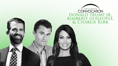 Clip of Donald Trump Jr., Kimberly Guilfoyle and Charlie Kirk ...