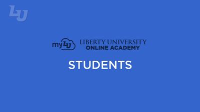 myLU LUOA Student - Liberty University