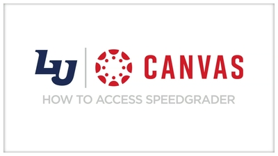 Canvas - How to Access SpeedGrader - Liberty University