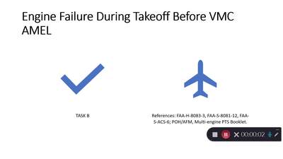 Engine Failure During Takeoff Before VMC - Liberty University