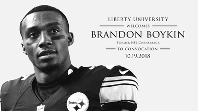 Brandon Boykin - Using Adversity to Grow Your Faith - Liberty University