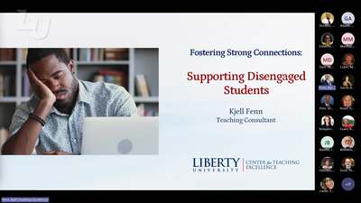 Supporting Disengaged Students - Liberty University
