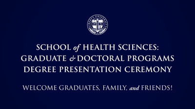School of Health Sciences - Graduate & Doctoral Programs | May 10, 10 ...